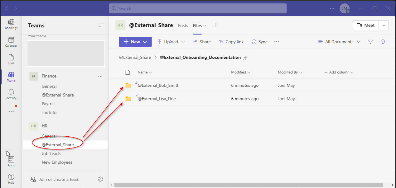 Sharing Files Outside your Organization with Teams – Resilient Networks